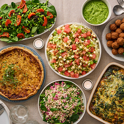 Vegetarisk Buffet • Kokken & Jomfruen